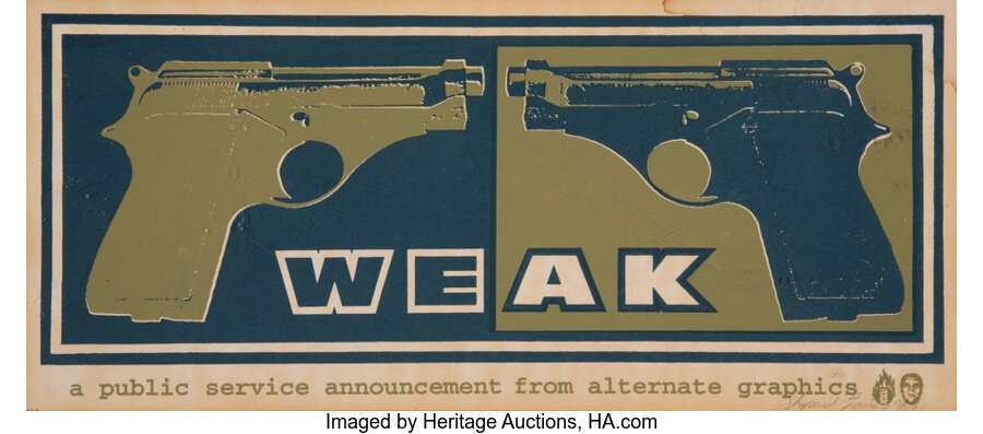 Alternate Graphics Weak by Shepard Fairey on artnet