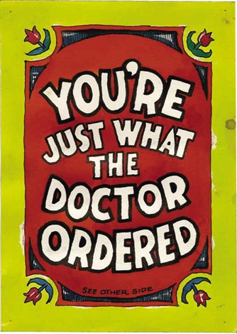 Robert Crumb - Youre Just What the Doctor Ordered Monster Greeting Card ...