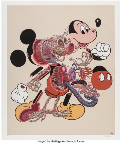 Dissection Of Mickey Mouse by NYCHOS on artnet