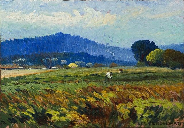 Paysans aux champs by Louis Mathieu Verdilhan on artnet