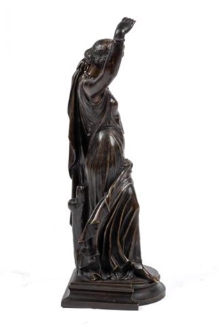 A classical female figure, 19th century, France by Jean Jacques Pradier ...