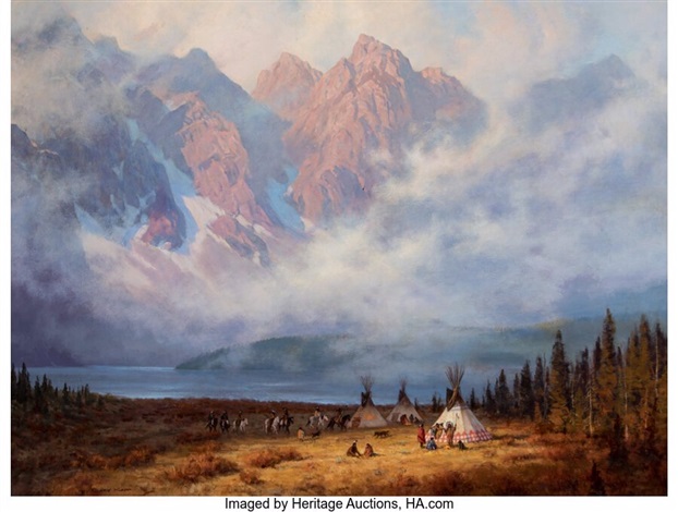 The Sacred Mountain by Gary Kapp on artnet