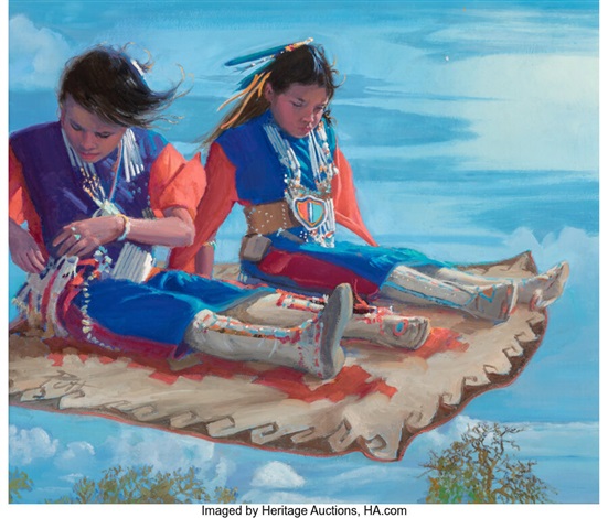 Magic Carpet by Donald (Putt) Putman on artnet