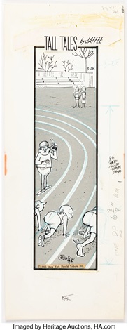 Al Jaffee Tall Tales Daily Comic Strip Original Art dated 3-28-62 New ...