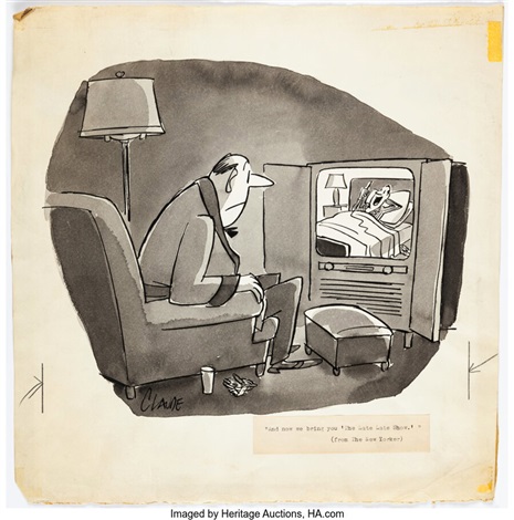 Claude Smith The New Yorker Gag Illustration Original Art New Yorker ...