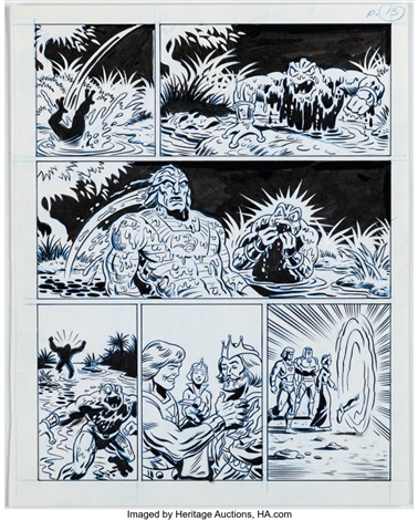 Bruce Timm and Red Grant He-Man and the Masters of the Universe Snake ...