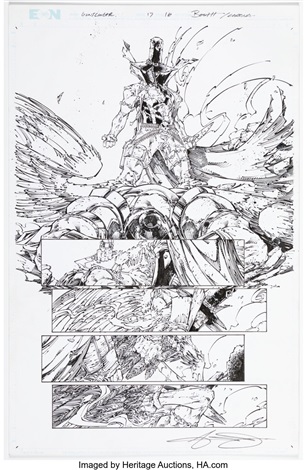 Brett Booth and Adelso Corona Gunslinger Spawn 17 Story Page 16 ...
