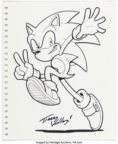 Tracy Yardley - Sonic the Hedgehog Specialty Illustration Original Art ...