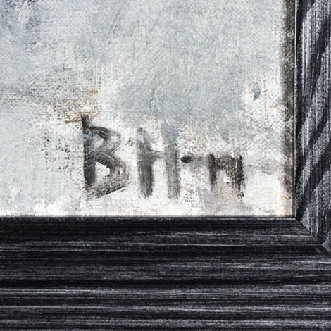 Sunset over the cottage hill. by Berta Hansson on artnet