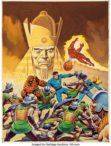 Jean Frisano An Adventure of The Fantastics, the Pharaoh of the Future ...