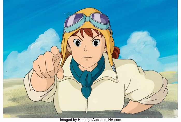 Porco Rosso Fio Piccolo Production Cel B6, Production Background 70A ...