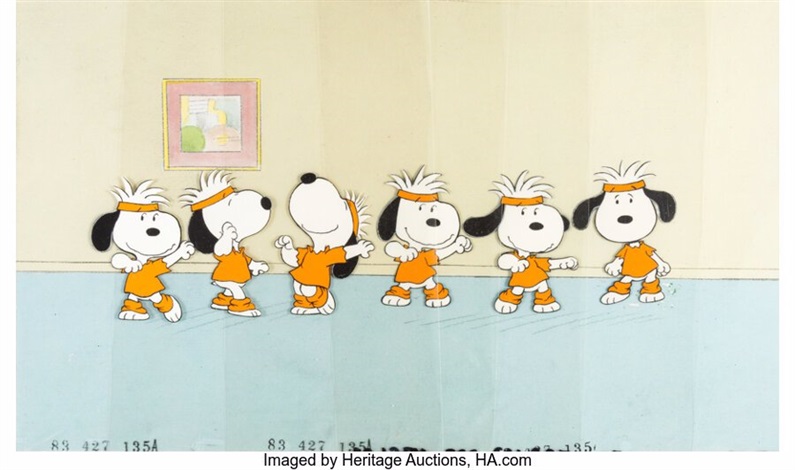 Peanuts Its Flashbeagle, Charlie Brown Snoopy Cellulo de Production ...