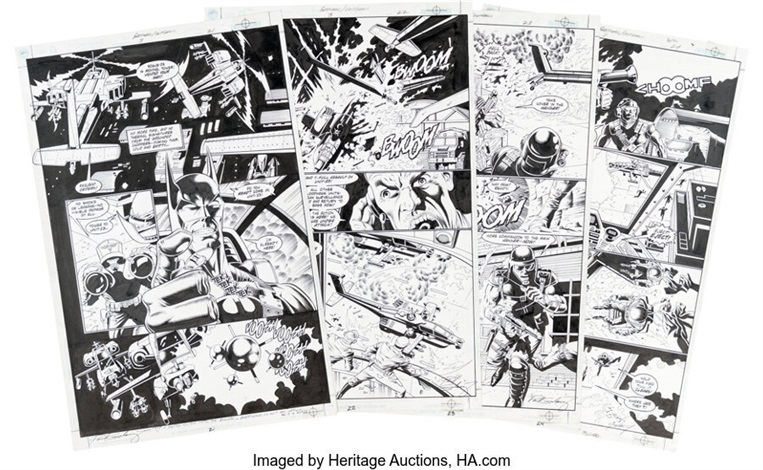 Paul Gulacy and Charles Yoakum Batman Outlaws 3 Story Page 21, 22, 23 ...