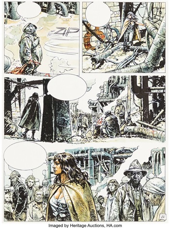 Paolo Serpieri Druuna Morbus Gravis 1 Story Page 22 Original Art ...