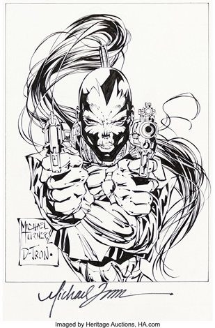 Michael Turner and D-Tron Duy Truong Cyberforce Killjoy Topps Chrome ...