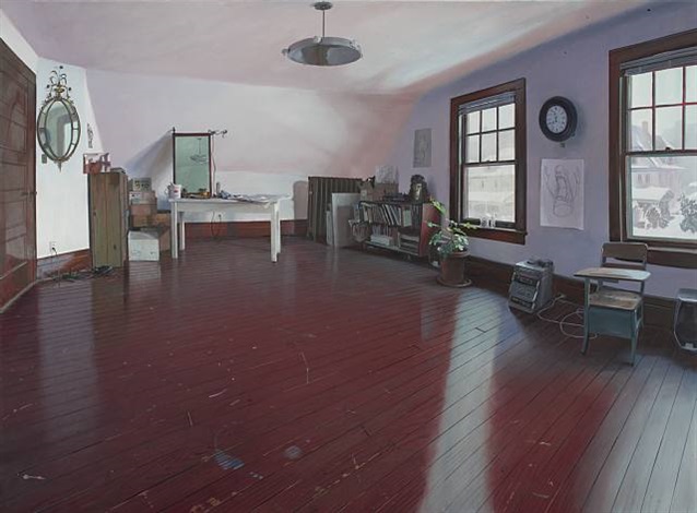 Studio Interior by Andrew Lenaghan on artnet