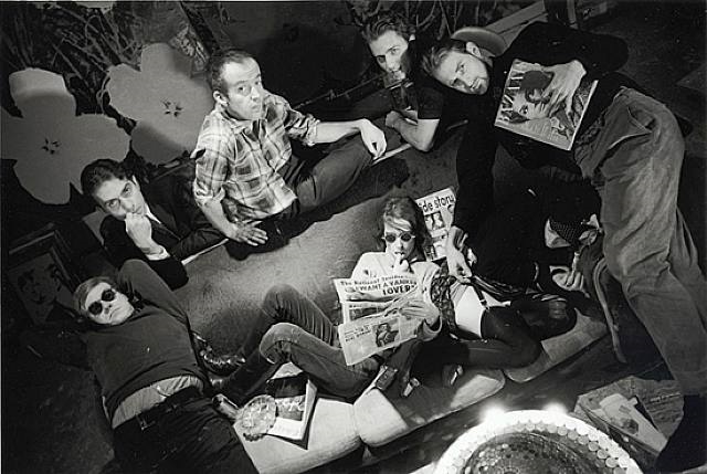 Andy Warhol and members of the Factory Gregory Markopoulos, Taylor Mead ...