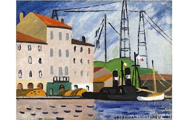 Pont transbordeur by Louis Mathieu Verdilhan on artnet