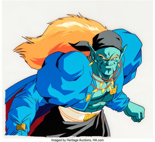 Dragon Ball Z Bojack Unbound Bojack Production Cel A4 with Matching ...