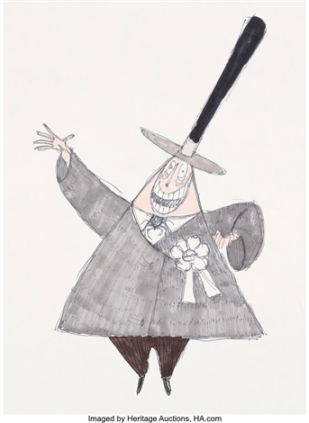 Tim Burtons The Nightmare Before Christmas Mayor of Halloween Town ...