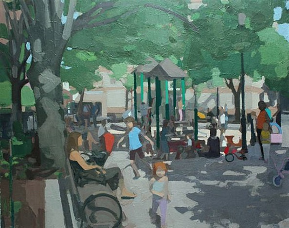 Bleecker Playground by John Dubrow on artnet