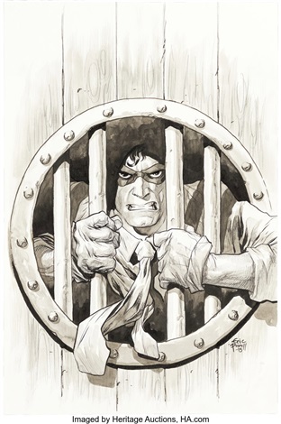 Eric Powell Will Eisners The Spirit 6 Cover Original Art Dynamite, 2015 ...