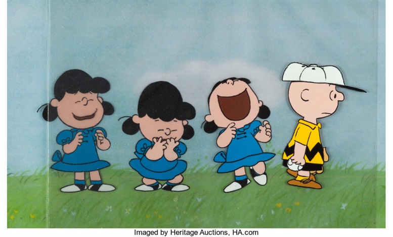 Peanuts The Charlie Brown and Snoopy Show Production Cels Sequence of 4 ...