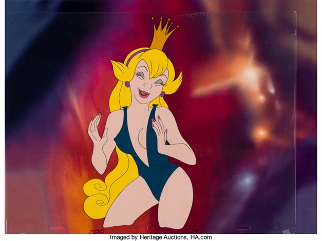 Dragons Lair Princess Daphne Video Game Production Cel Don Bluth 1983 By Don Bluth On Artnet