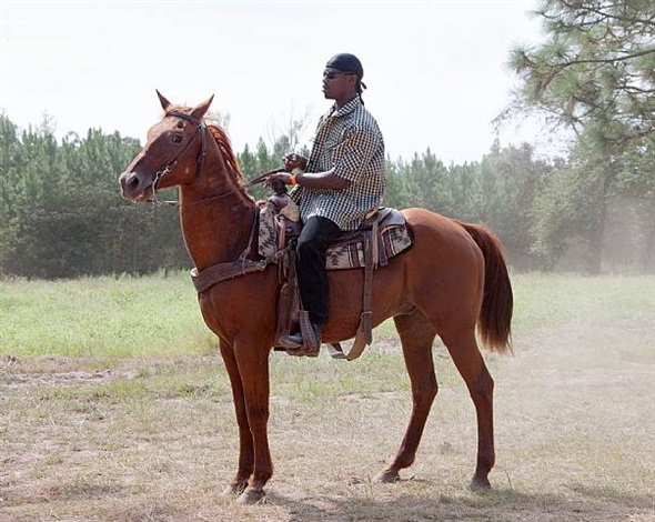 Black Cowboys Trail Rides Trail Riders on Horseback Young Man with Du ...