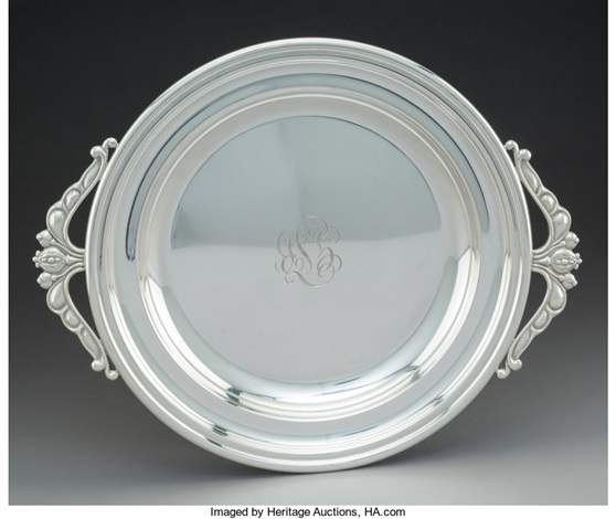 A Black, Starr Gorham Silver Tray by Black, Starr & Frost, Gorham on artnet