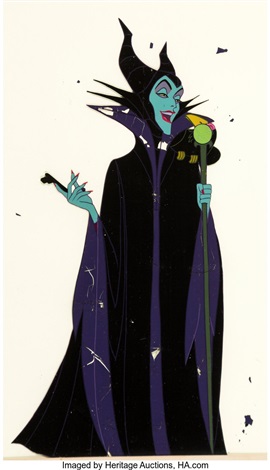 Sleeping Beauty Maleficent Production Cel Walt Disney, 1959 by Walt ...