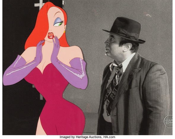 Who Framed Roger Rabbit Jessica Rabbit Production Cel Disneyamblin