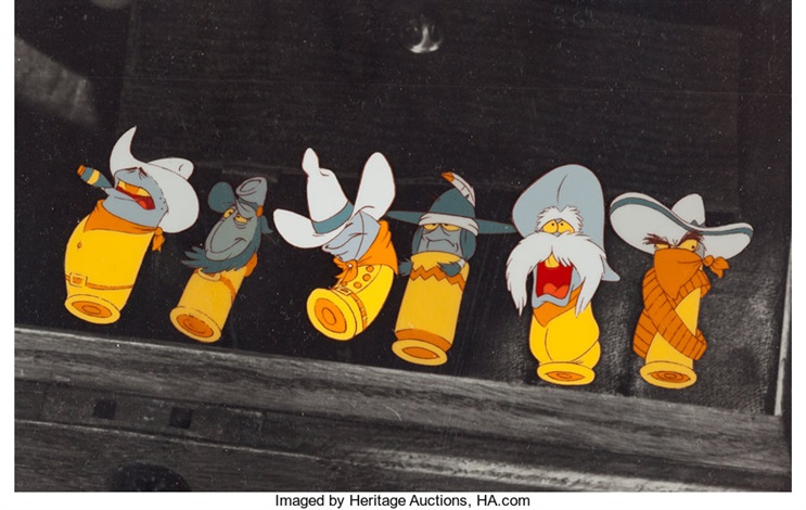 Who Framed Roger Rabbit Dum Dum Bullets Production Cel Walt
