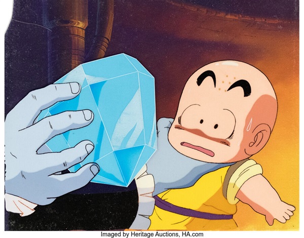 Dragon Ball Sleeping Princess in Devils Castle Krillin Production Cel ...