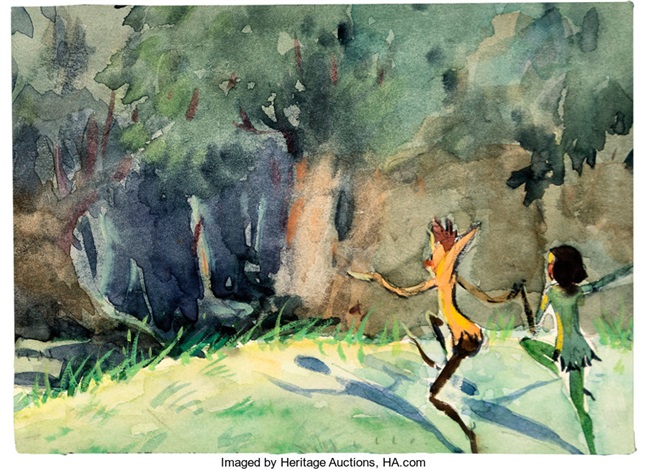 Dance of the Weed Concept Art MGM, 1941 by Metro-Goldwyn-Mayer Studios ...