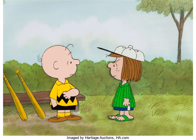 Peanuts The Charlie Brown and Snoopy Show Peppermint Patty and Charlie ...
