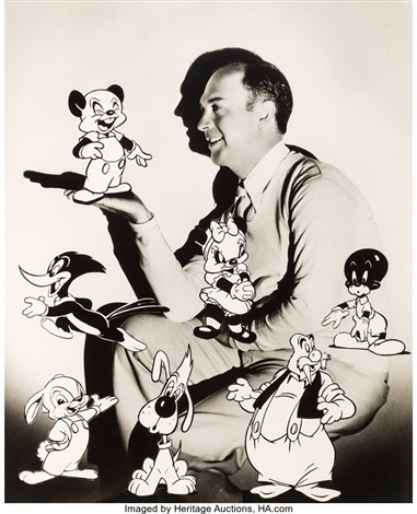 Woody Woodpecker and Friends Publicity Photo Walter Lantz, c. 1940s by ...