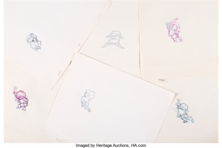 Everybody Rides the Carousel Little Fisherman Animation Drawings Group ...