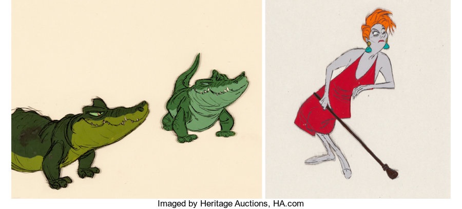 The Rescuers Medusa Alligators