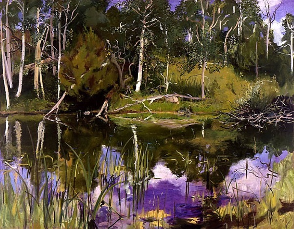 The Pond by Adele Alsop on artnet