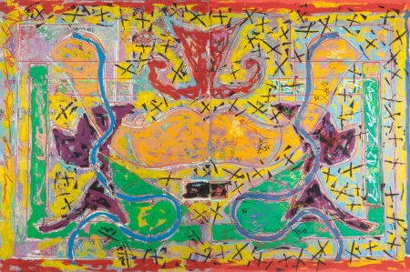 Pergusa Three Double from Circuits Series by Frank Stella on artnet