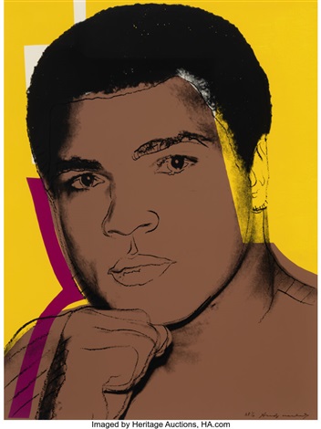 Muhammad Ali complete portfolio, four works, 1978 by Andy Warhol on artnet