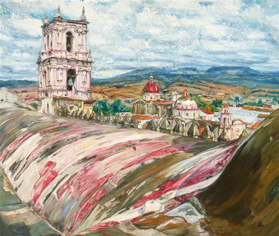 San Pedro Guadeloupe by Edward Francis Rook on artnet