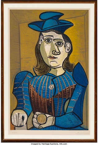 Femme assise Dora Maar by Pablo Picasso on artnet