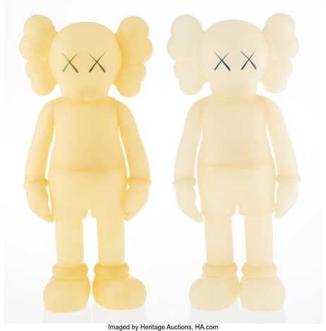 Five Years Later Comanion Blue and Green Glow in the Dark two works by ...