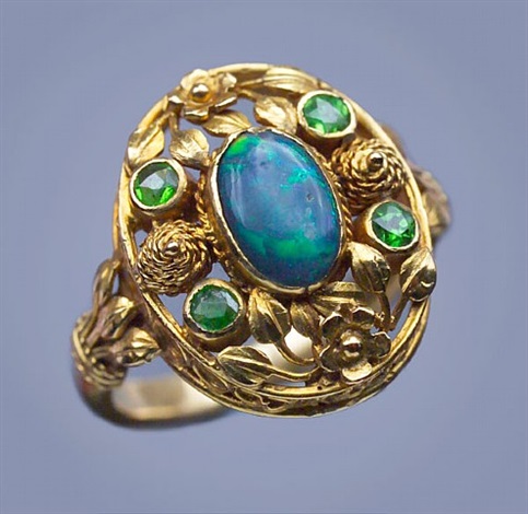 Superb Arts and Crafts Ring by Studio Henry Wilson on artnet