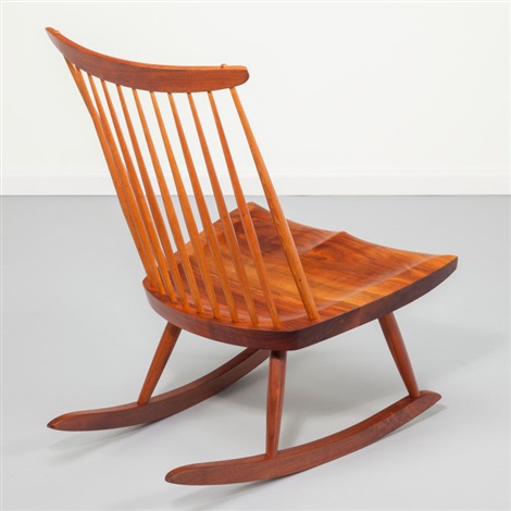 Rocking Chair, circa 1960 by George Nakashima on artnet