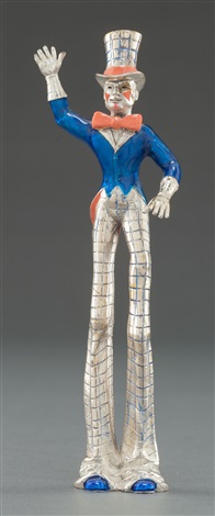 Circus tall man by Gene Moore on artnet