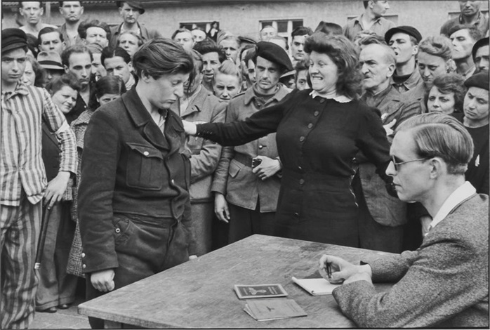 Gestapo informer recognized by a woman she had denounced, deportation ...