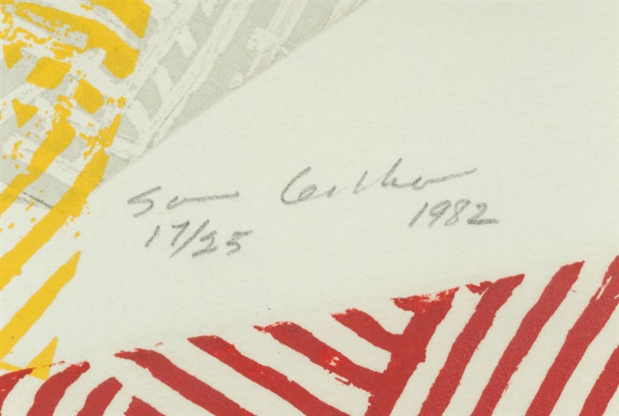 Buoy Landscape III, 1982 by Sam Gilliam on artnet